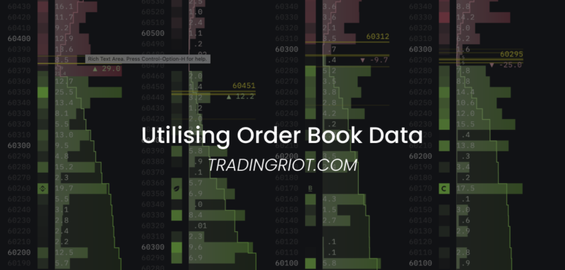 Utilising Order Book Data in Cryptocurrency Trading - Tradingriot.com